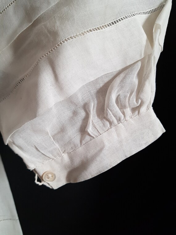Antique French Holy communion dress, veil and purse. … - Gem