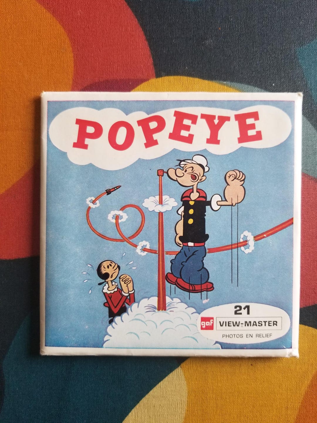 Vintage Viewmaster 'popeye' View Master B516 3-reel Pack. in French - Etsy