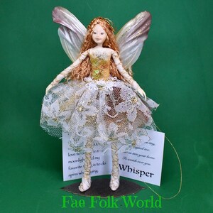 Fairy Doll WHISPER Bendable Fairy Posable Art Doll - Etsy