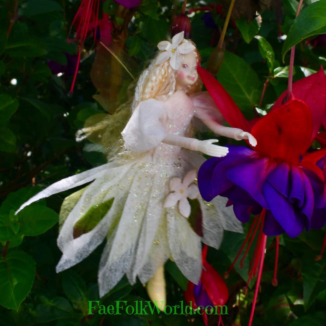 Fairy Doll - FREESIA - Bendable Fairy - Posable Art Doll - Unique ...