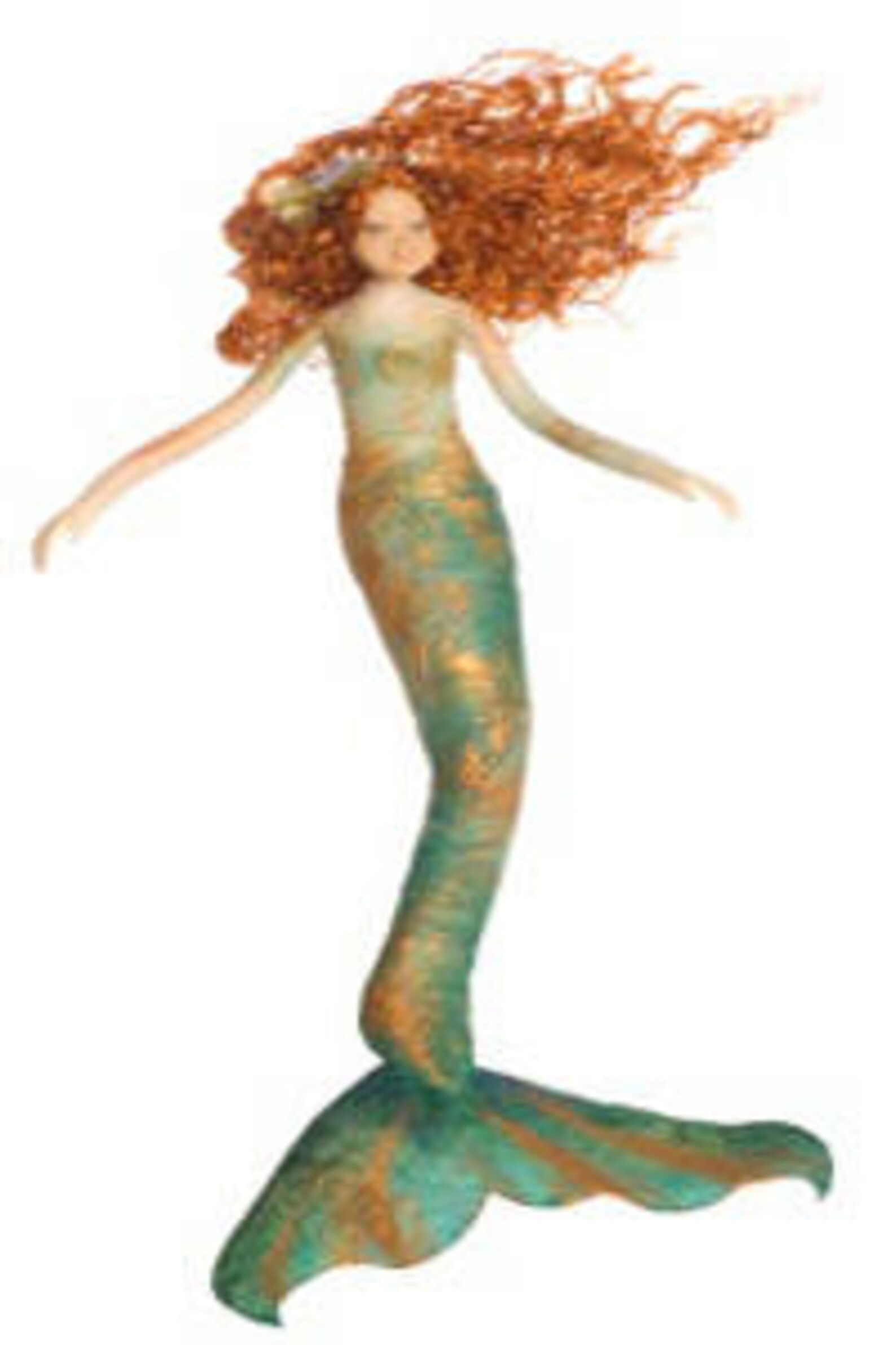 Mermaid Fairy Doll OCEANA Mermaid Fairy Posable Art Doll | Etsy