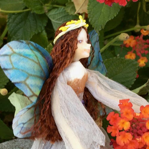 Fairy Doll HALA Bendable Fairy Posable Art Doll Unique - Etsy