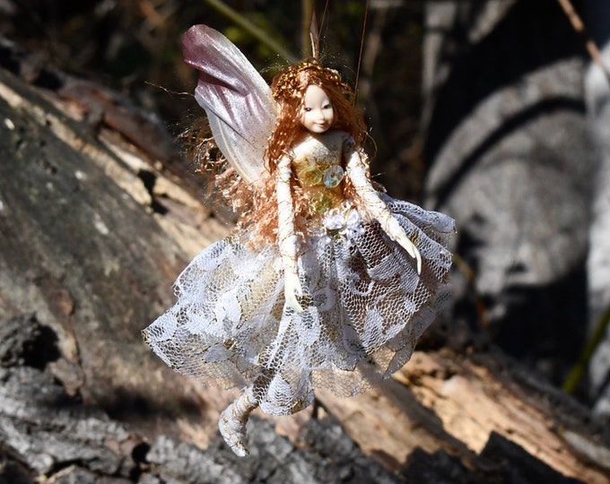Fairy Doll WHISPER Bendable Fairy Posable Art Doll Unique Handmade ...