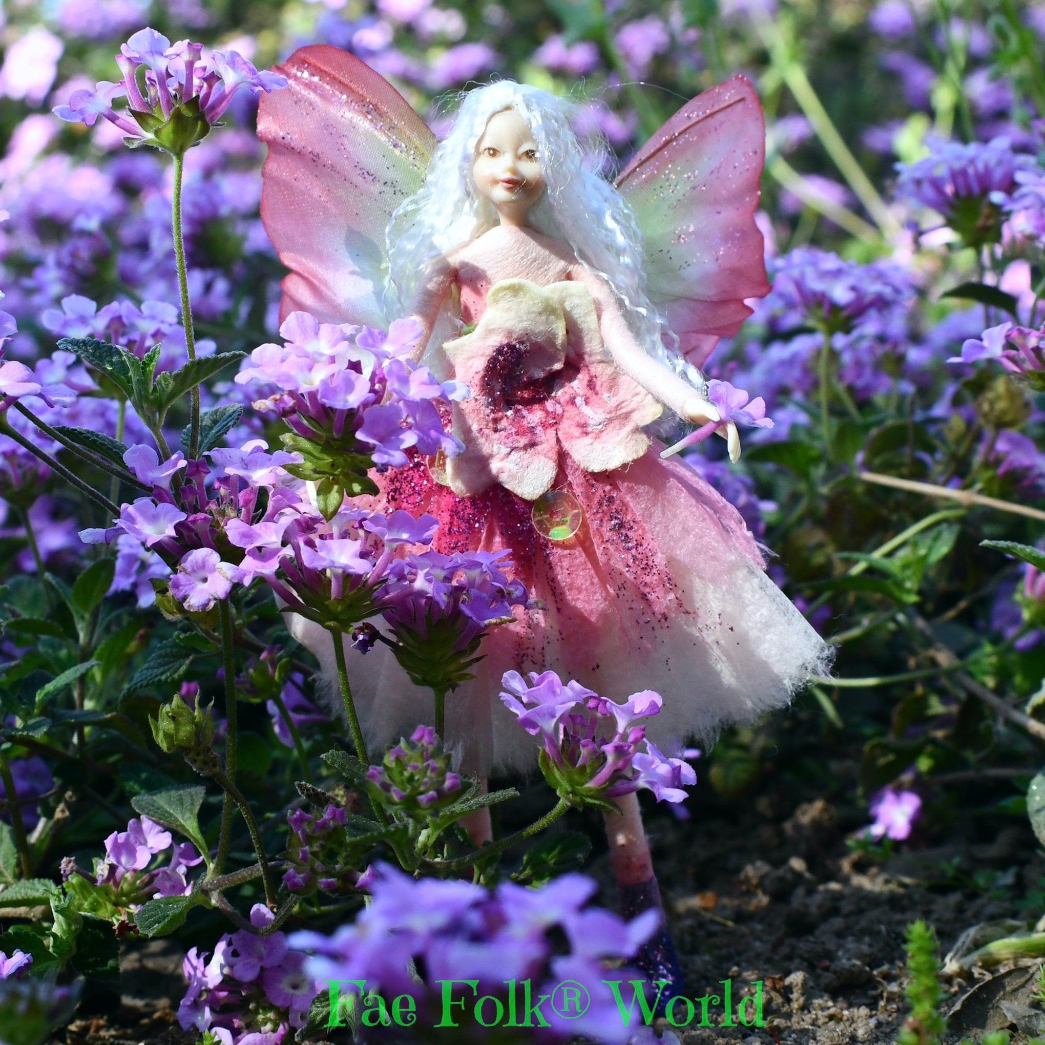 Fairy Doll FLITTER Bendable Fairy Posable Art Doll - Etsy