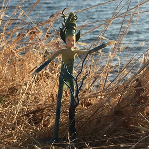 Elf Doll - BRINEY - Bendable Elf - Posable Art Doll - Unique Handmade ...