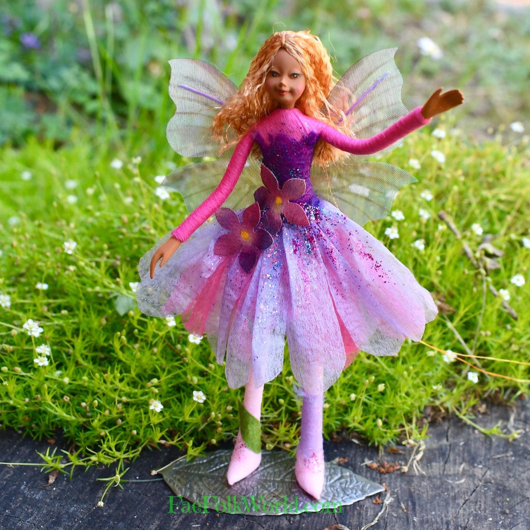 Fairy Doll - SALIMA - Bendable Fairy - Posable Art Doll - Unique ...
