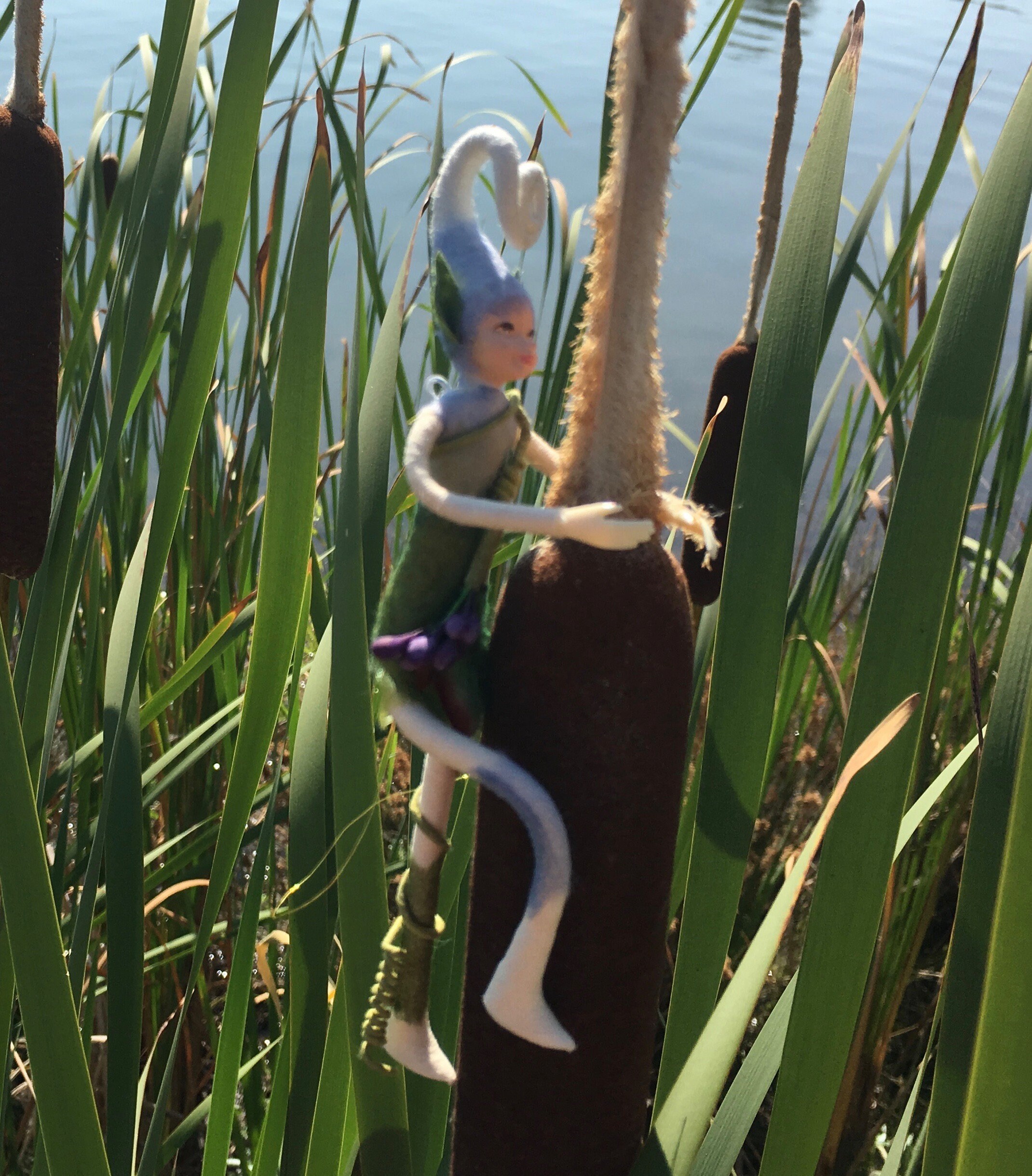 Elf Doll ALVINE Bendable Elf Elf Ornament Posable Art | Etsy