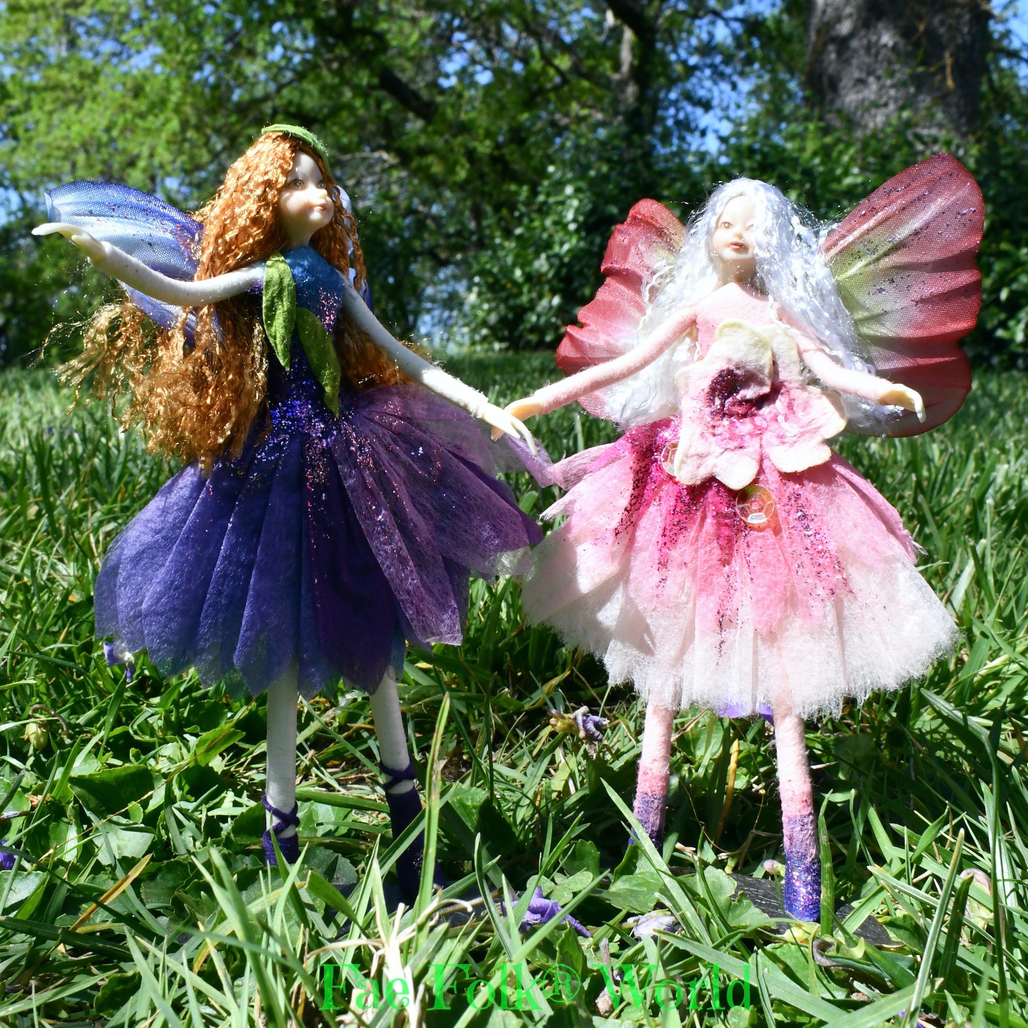 Fairy Doll FLITTER Bendable Fairy Posable Art Doll - Etsy