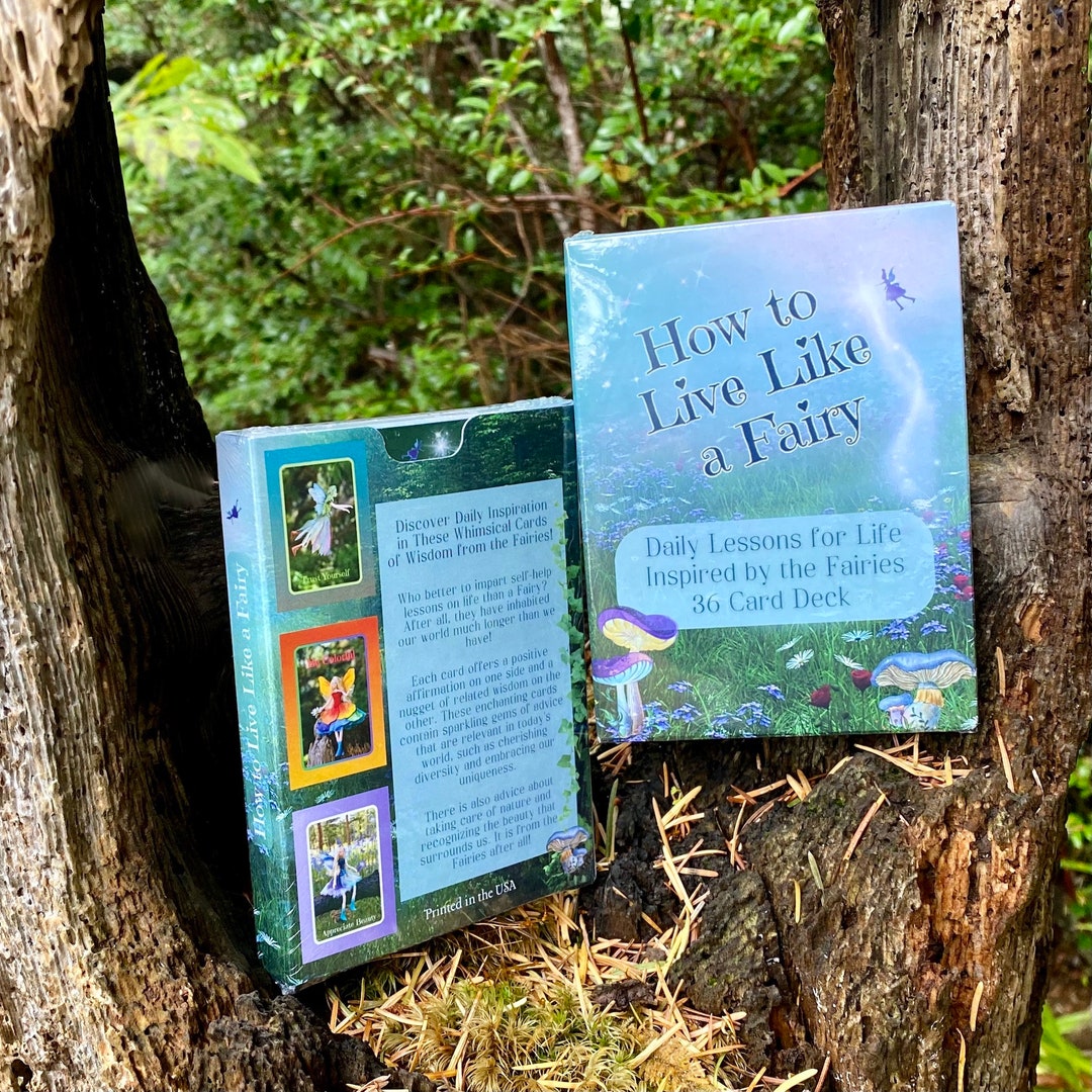 How to Live Like a Fairy CARD DECK - Positive Affirmation Cards ...