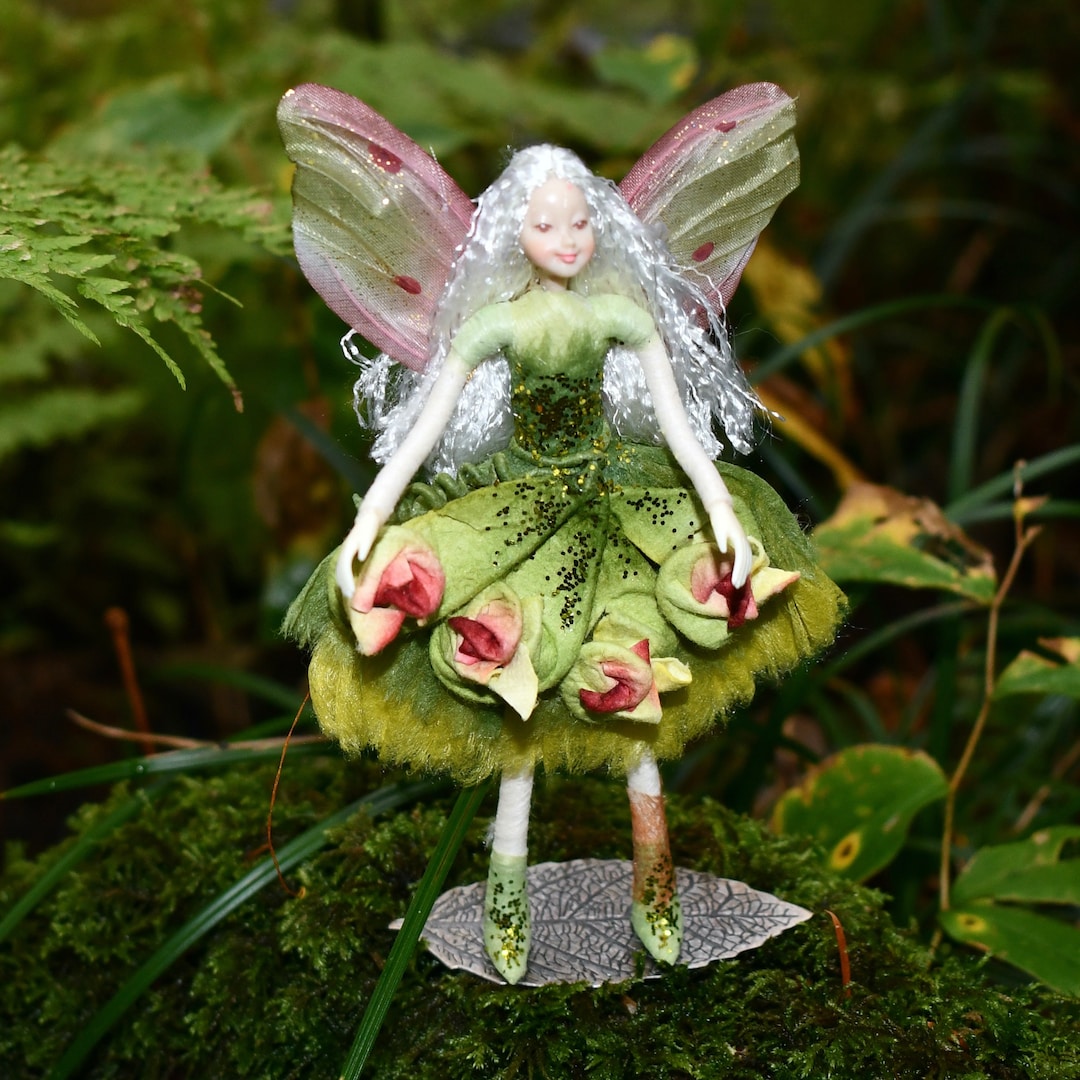 Fairy Doll - FERN - Bendable Fairy - Posable Art Doll - Unique Handmade ...
