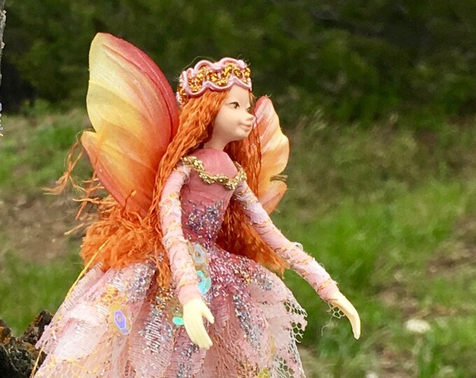 Fairy CHANTILLY Bendable Fairy Posable Art Doll Unique - Etsy