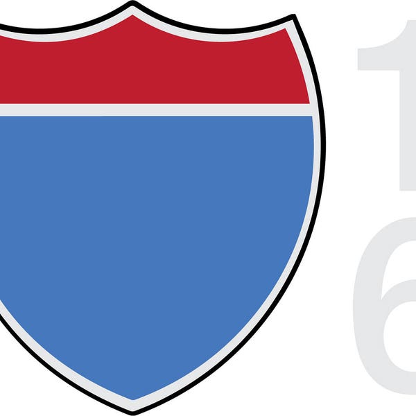 Interstate Sign - Etsy