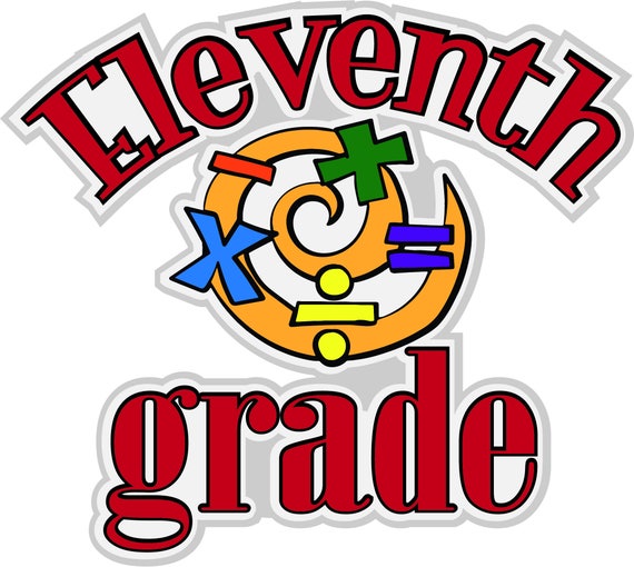 Eleventh Grade SVG file Great for scrapbook Teacher | Etsy