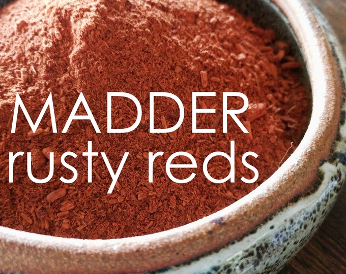 NATURAL DYE MADDER Root Organic Bulk Chunky Dyestuff 50 - Etsy