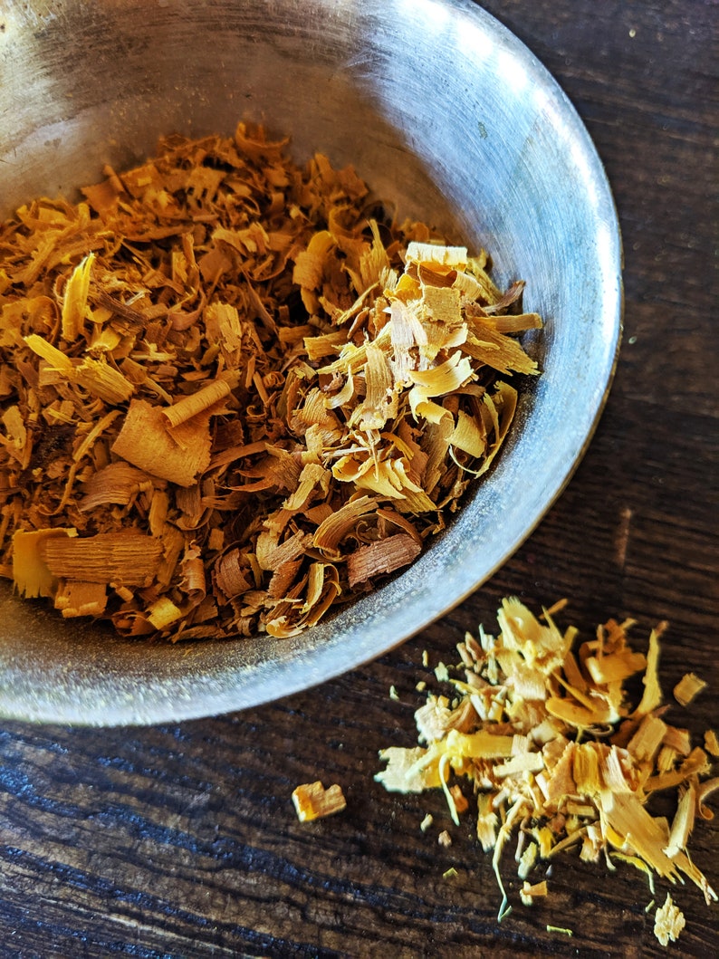 NATURAL DYE - OSAGE - Bulk Powder Dyestuff - 40 Grams - Yellow Golden ...