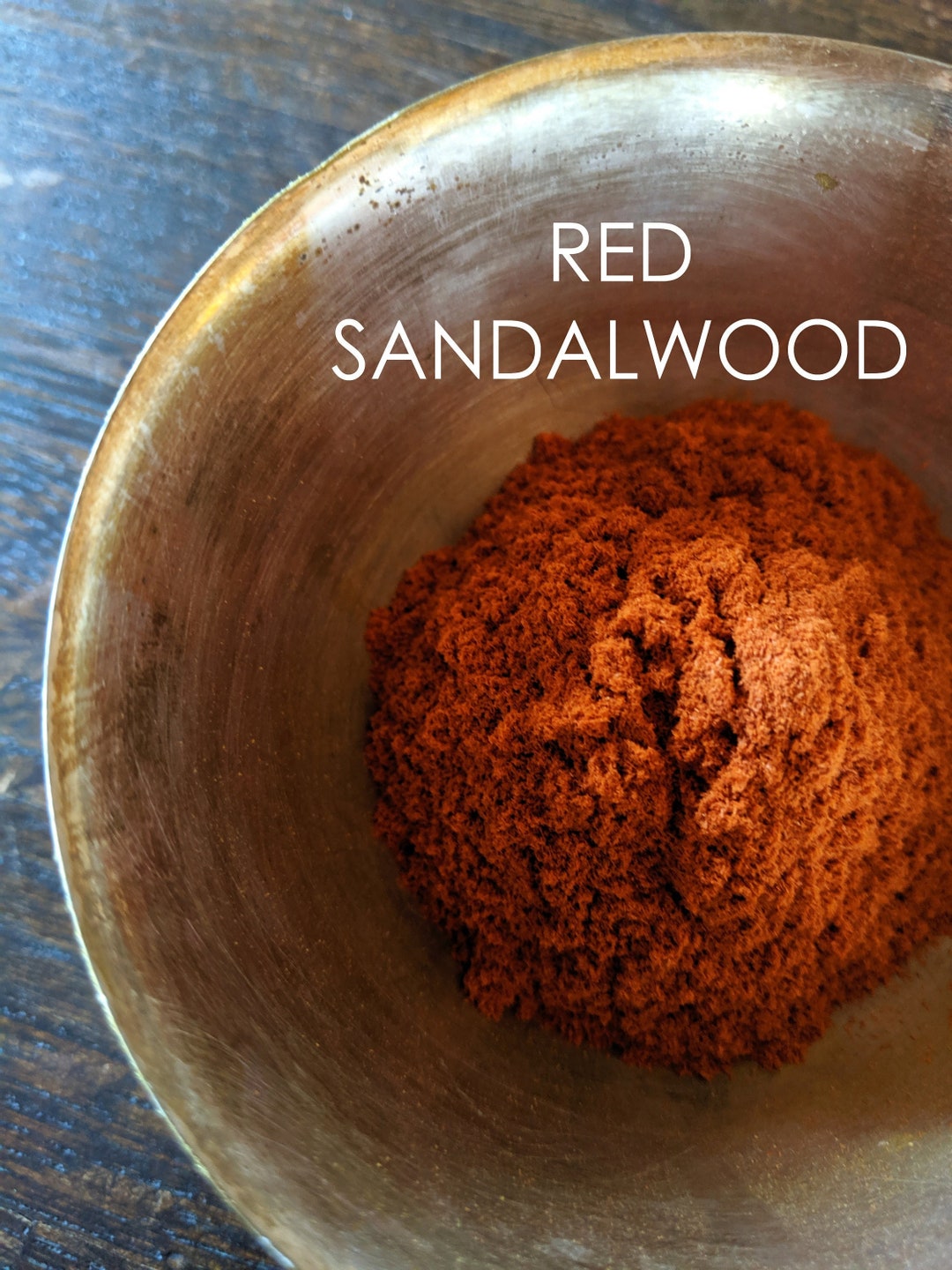NATURAL DYE - SANDALWOOD - Bulk Powder Dyestuff - 40 Grams - Red-orange ...