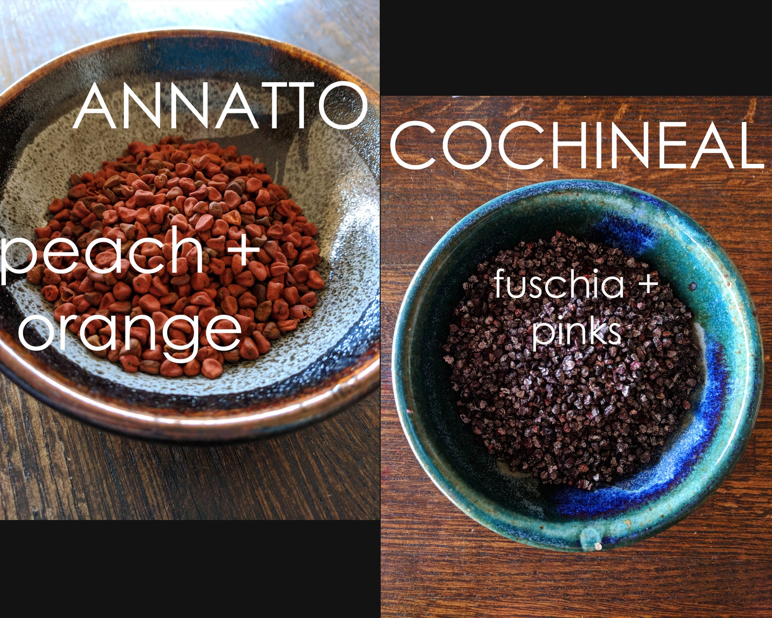 Choose a Natural Dye-annatto Seed Cochineal Insect Cutch Henna - Etsy