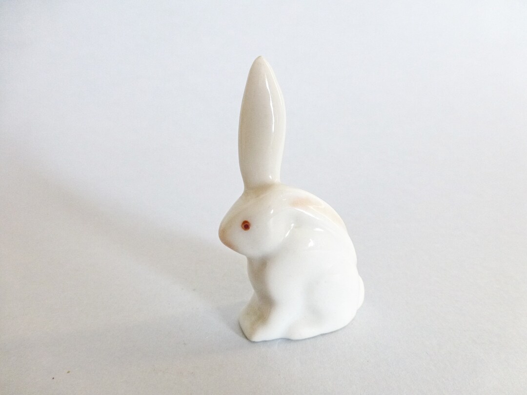 Antique Hungarian Herend Porcelain Animal Mini Figurine,bunny,hare ...