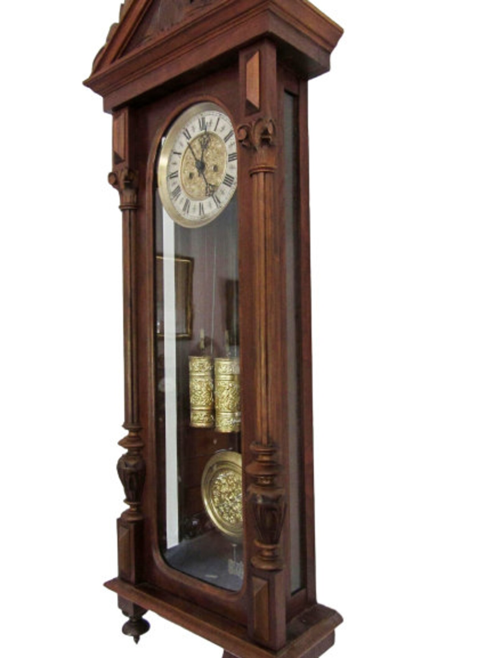 Gustav Becker Medaille D'or Wall Clockantique 1875's - Etsy