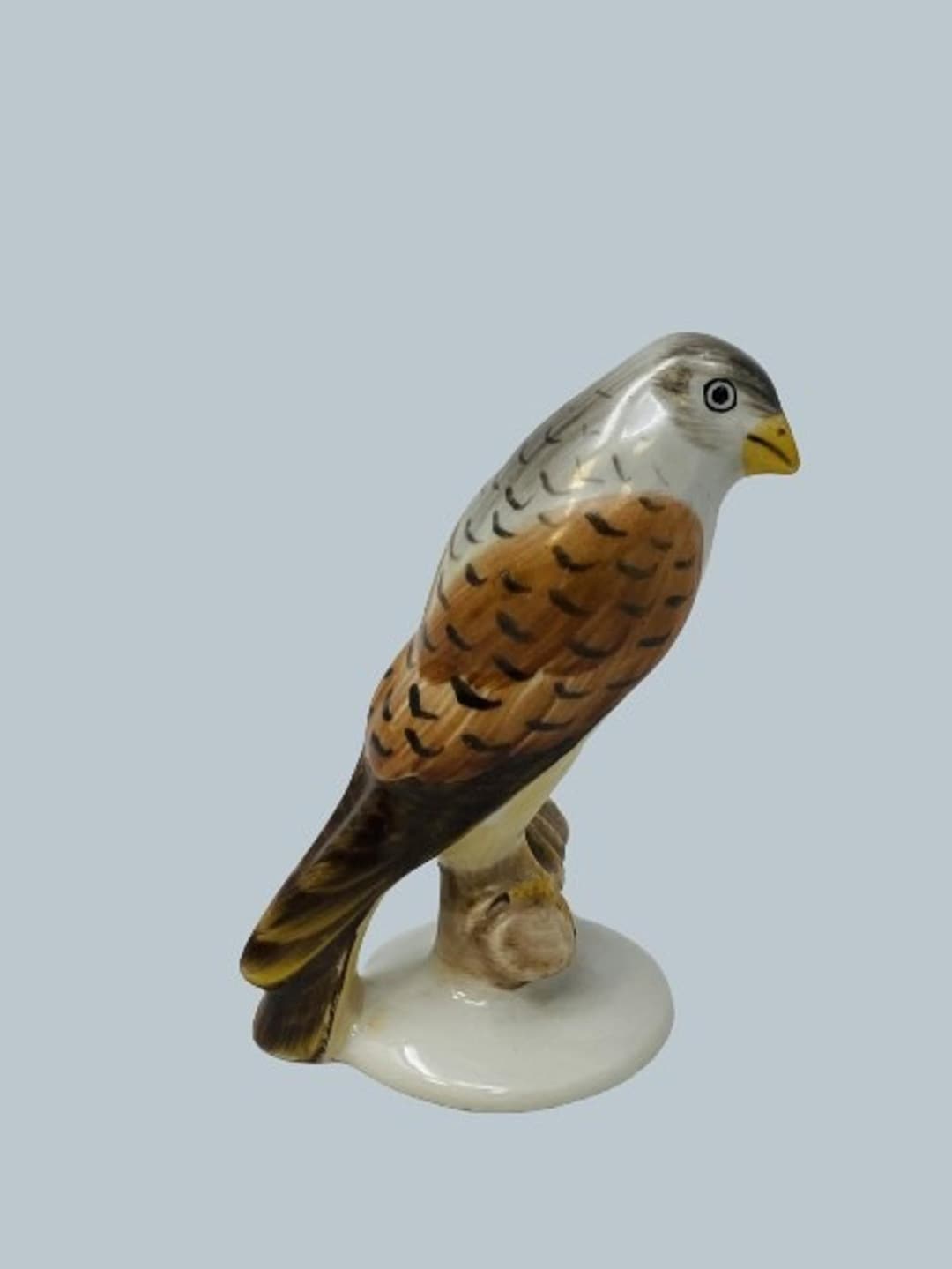Herend Falcon Figurine,vintage,hungarian Herend Porcelain Bird Figurine ...