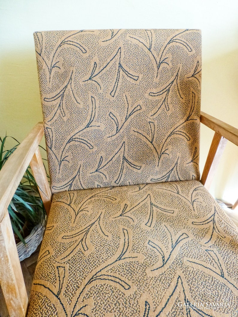 60s Vintage Armchairretro Brown Chair mid Century Chair - Etsy