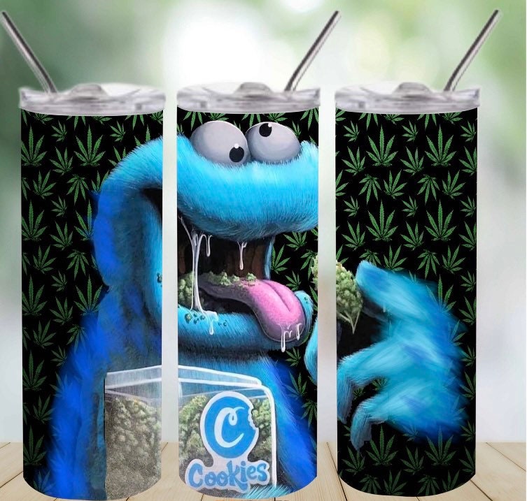 Cookie Monster Smoking Weed