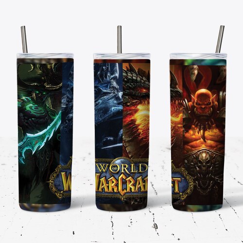 Gaming Wow World of Warcraft Burning Crusade 20 Oz Skinny - Etsy