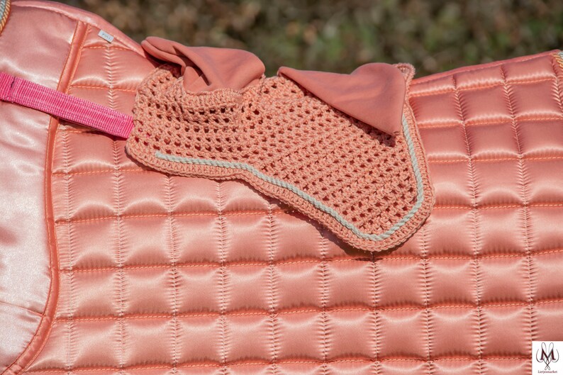 Peach Pink Saddle Pad Saddle Pad Peach Dressage Saddle Pad - Etsy