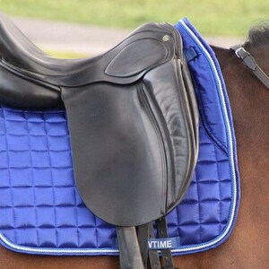 Royal Blue Saddle Pad, Saddle Pad Blue, Dressage Saddle Pad Horse ...
