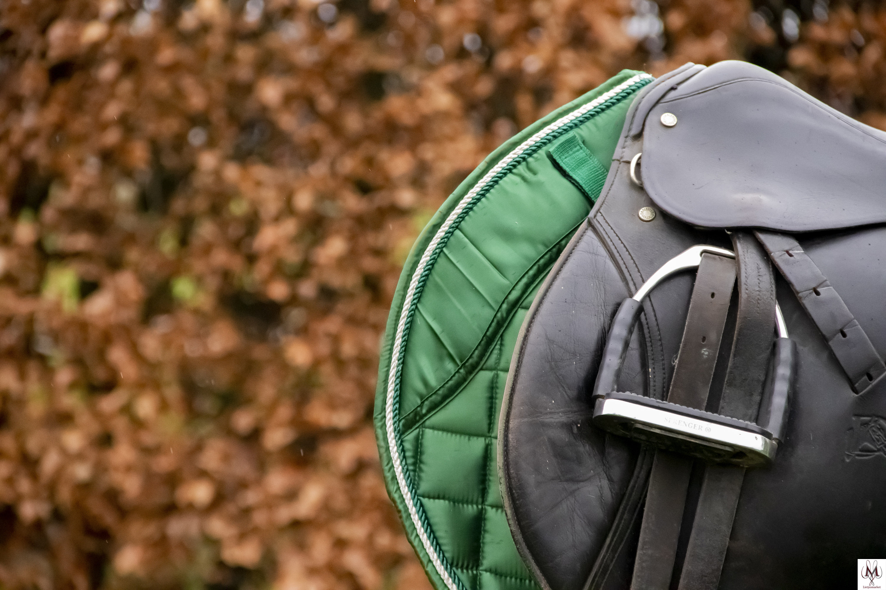 Forest green saddle pad saddle pad green dressage saddle | Etsy