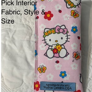 Hello Kitty Double Eyeglass Padded Case, Single Eyeglass Case in ...