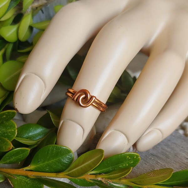 Copper Knuckle Ring - Etsy