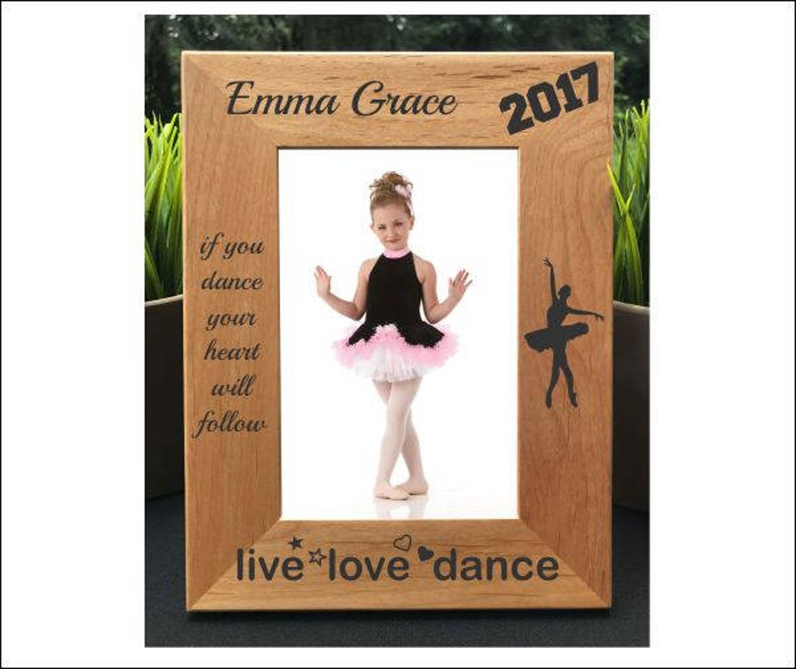Ballet Dance // Personalized Engraved Photo Frame // Recital - Etsy