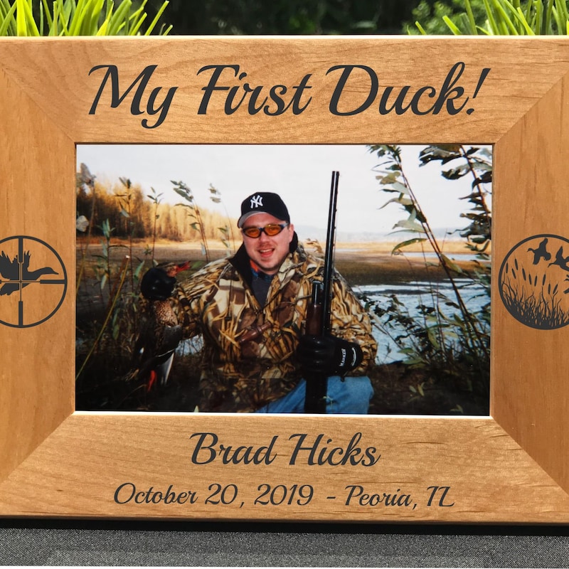 Picture Frame With a Duck - Etsy