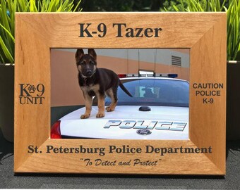 Police Picture Frame | Etsy