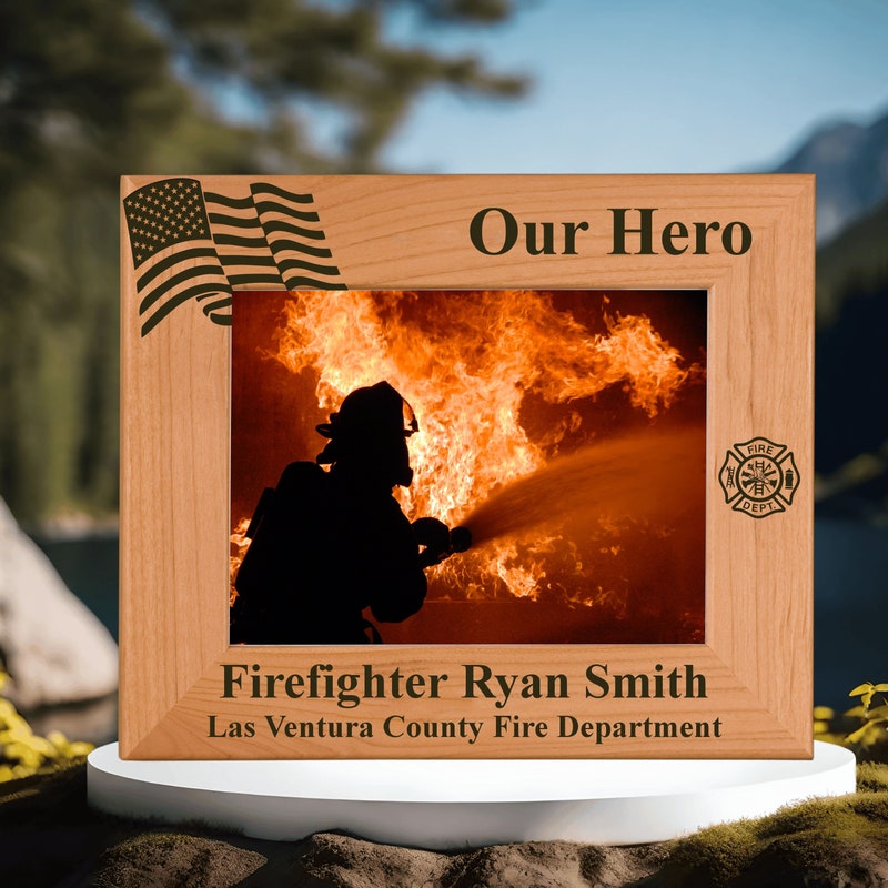 Prints in Fireman Frame - Etsy