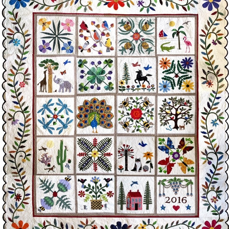 Nature Quilt - Etsy