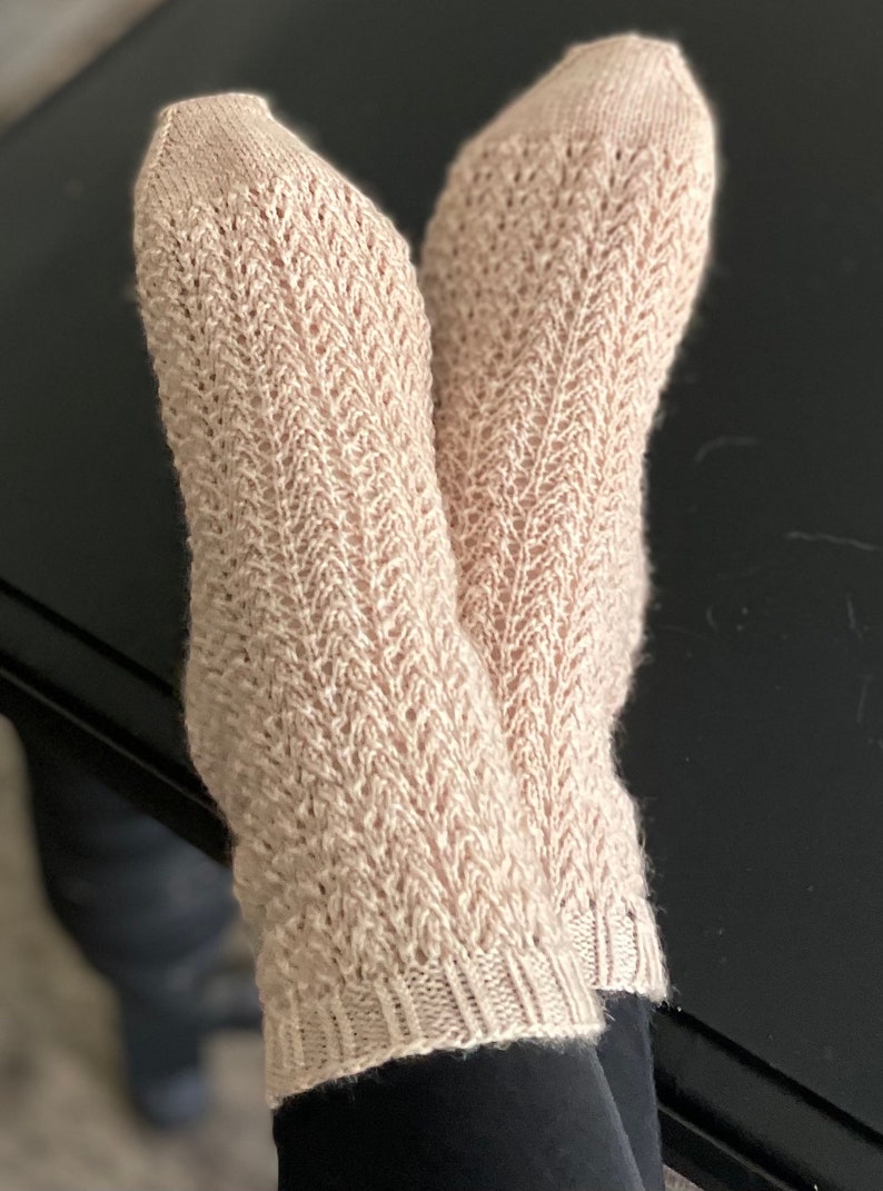 Victorian Cottage Socks - *PATTERN ONLY* - Etsy