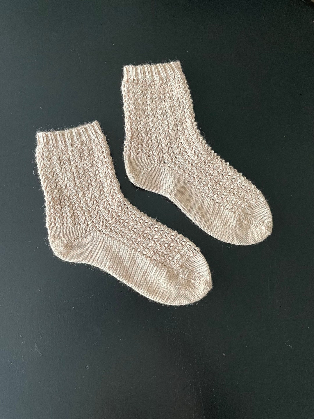 Victorian Cottage Socks - *PATTERN ONLY* - Etsy