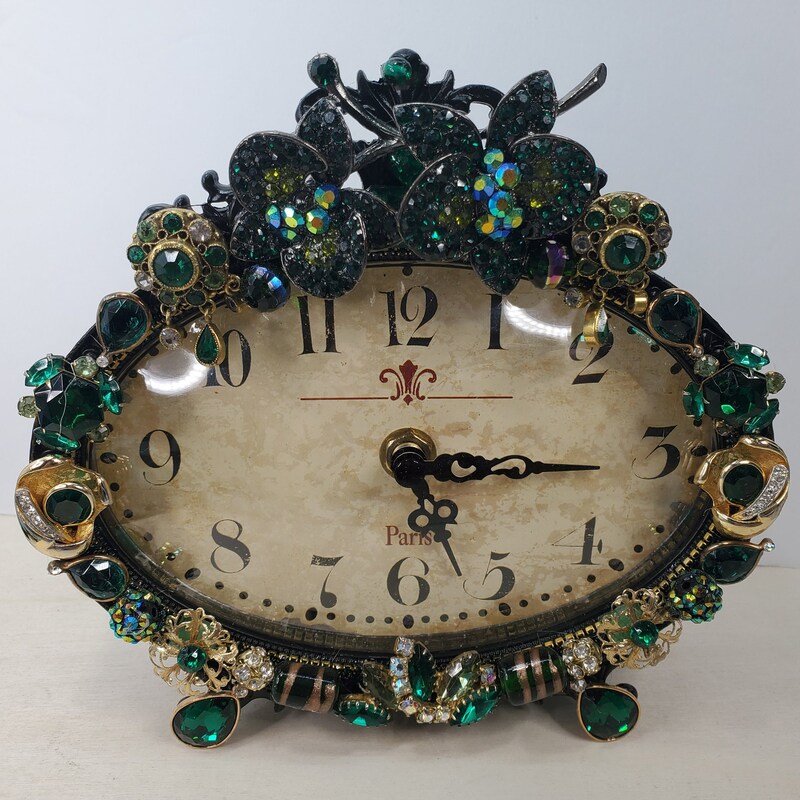 Repurposed Clock - Etsy