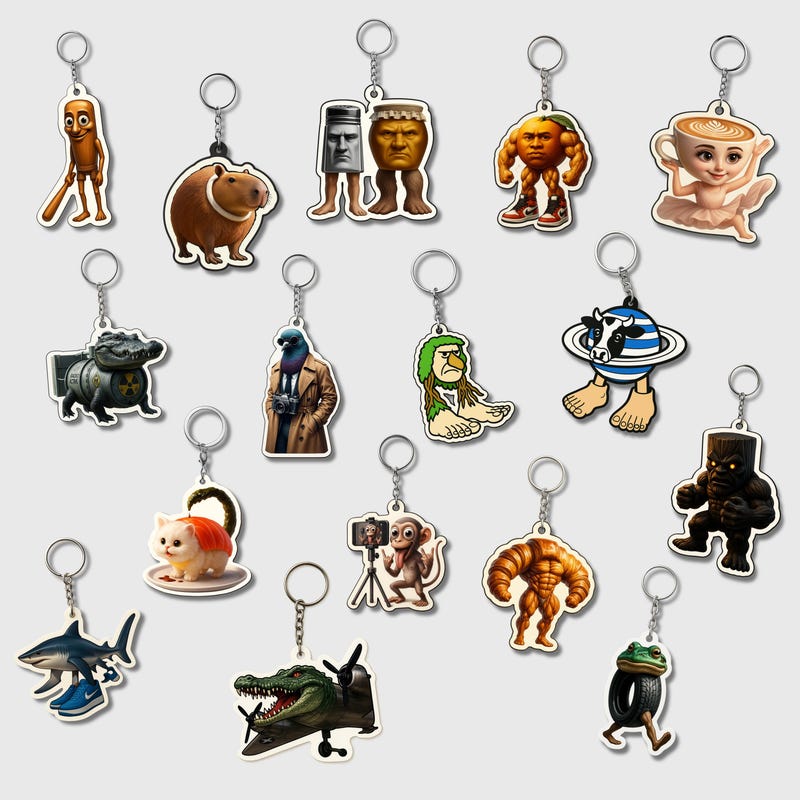 Italian Brainrot Toys - Etsy UK