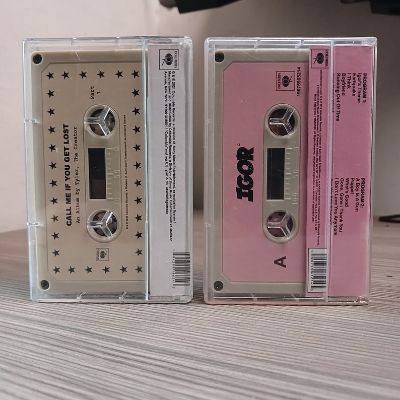 Tyler the Creator - IGOR & Call Me If You Get Lost Cassette Tape - Etsy