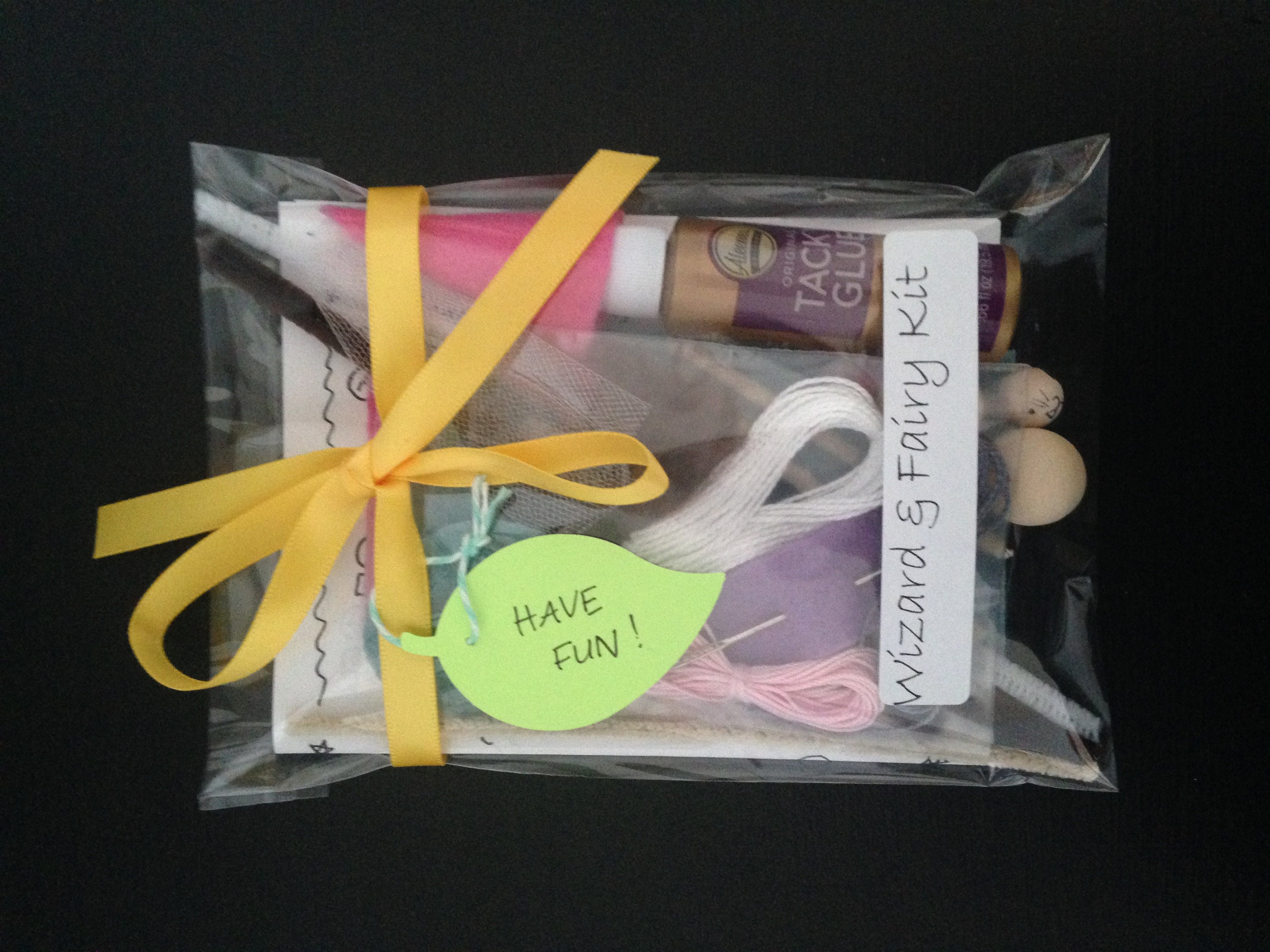 Fairy and Wizard Kit With Catkids Craft Kitsewing Craft Kit | Etsy