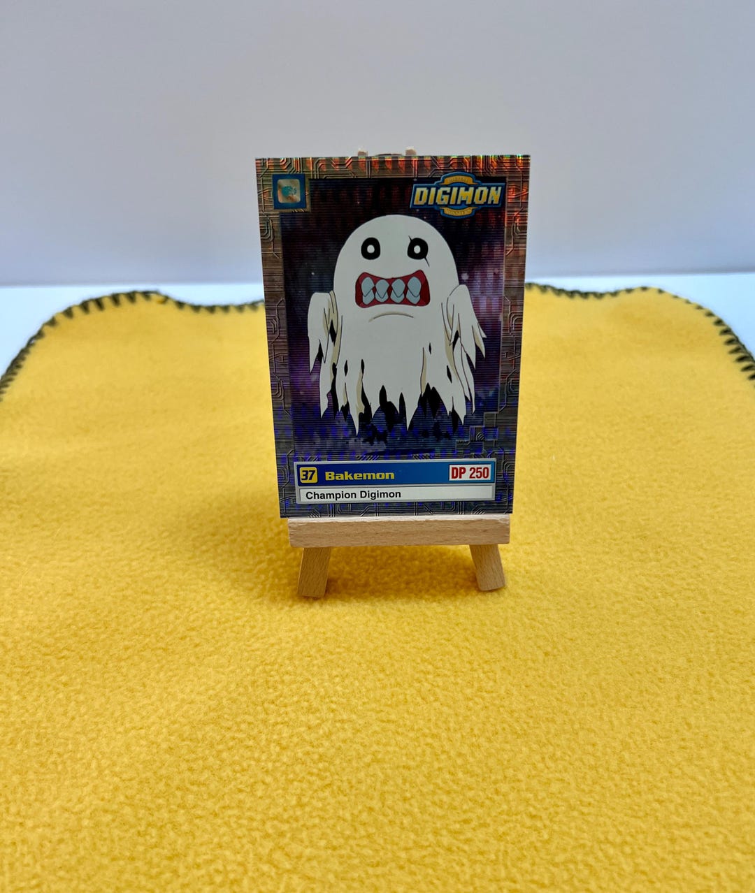 Vintage Digimon Card, Animated Series Edition, 1999, Bakemon Foil Card ...