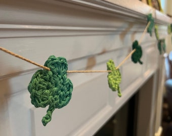 Crochet St. Patrick's Day Light Bulb Garland Crochet Light Bulb Garland ...