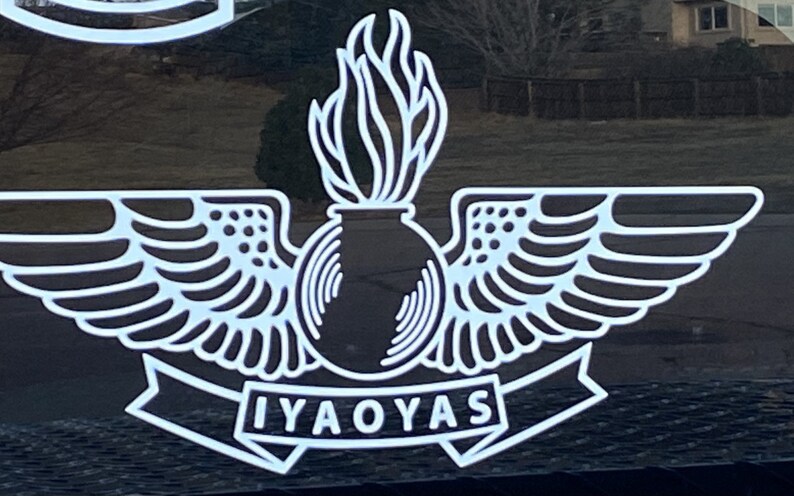 IYAOYAS Ordnance Wings Window Decal - Etsy