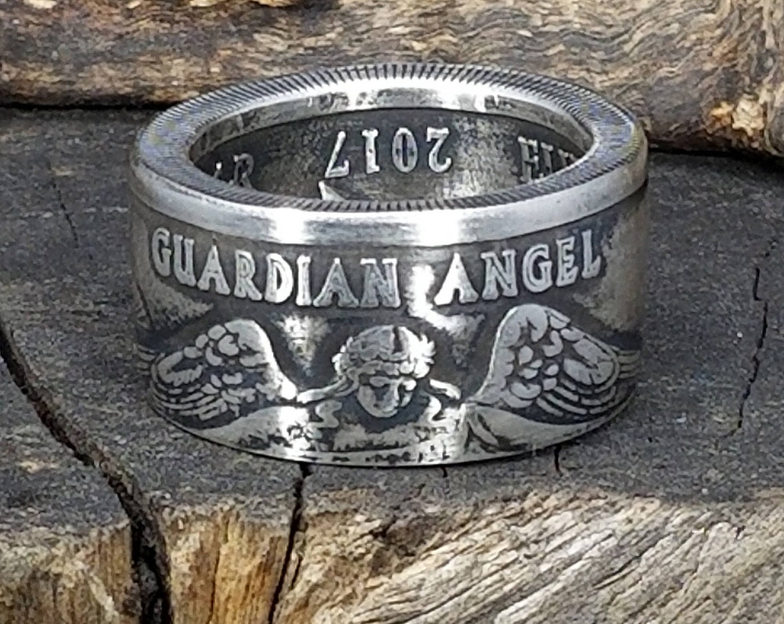 Niue 2017 Guardian Angel One Dollar .999 Silver Coin Coin | Etsy