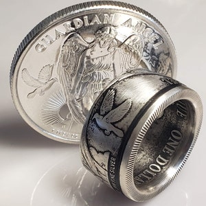 Niue 2017 Guardian Angel One Dollar .999 Silver Coin - Coin Ring US ...