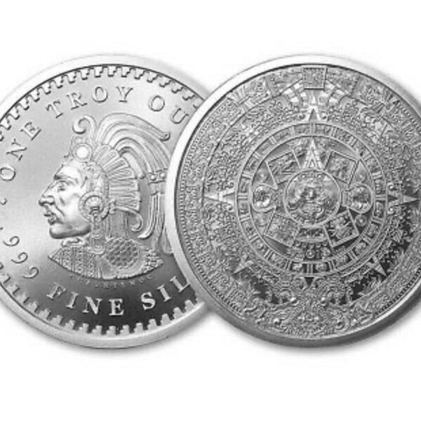 Aztec Gold Coin - Etsy