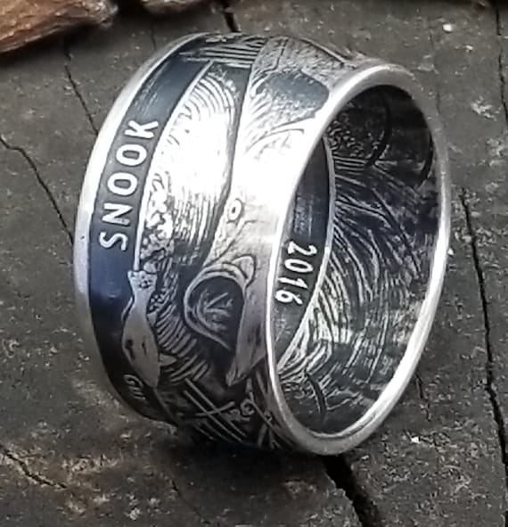 2016 Guy Harvey line Dance Snook Fishing Coin Ring | Etsy UK
